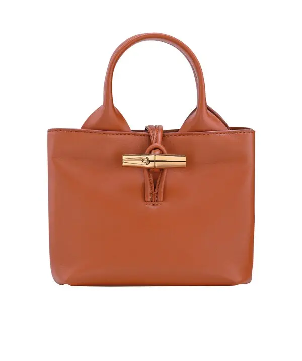 Longchamp Le Roseau Xs Handbag - Bark