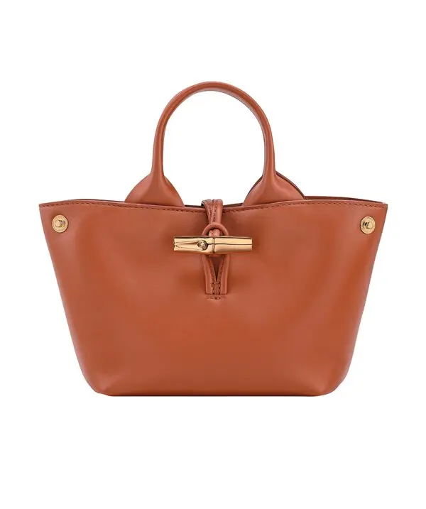 Longchamp Le Roseau Xs Handbag - Bark