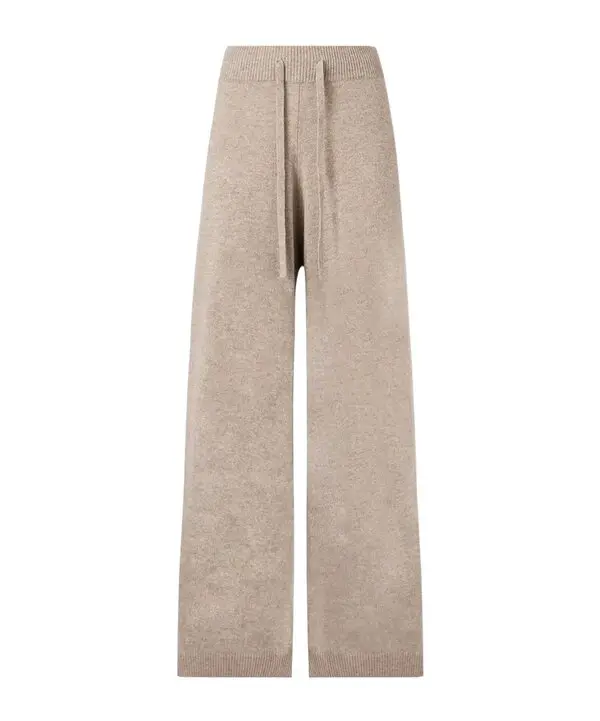 Max Mara Drawstring Wide Leg Casual Pants - Hazelnut Color