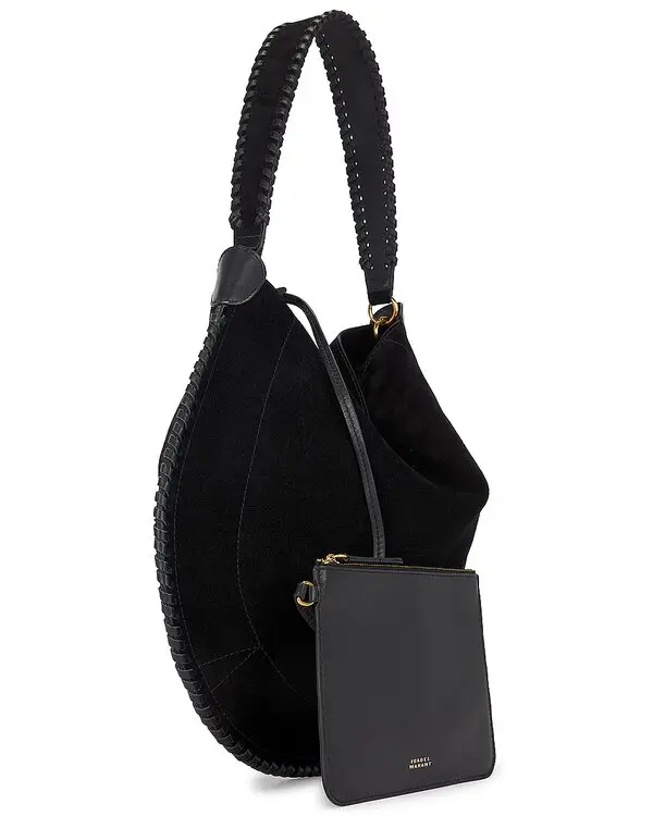 Isabel Marant Étoile Oskan Hobo Bag - Black