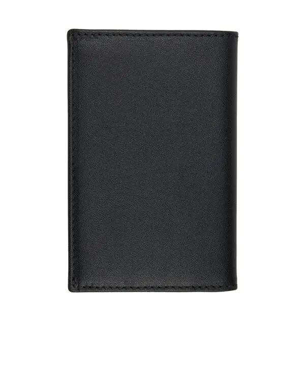 Comme Des Garçons Logo-stamp Leather Wallet - Black