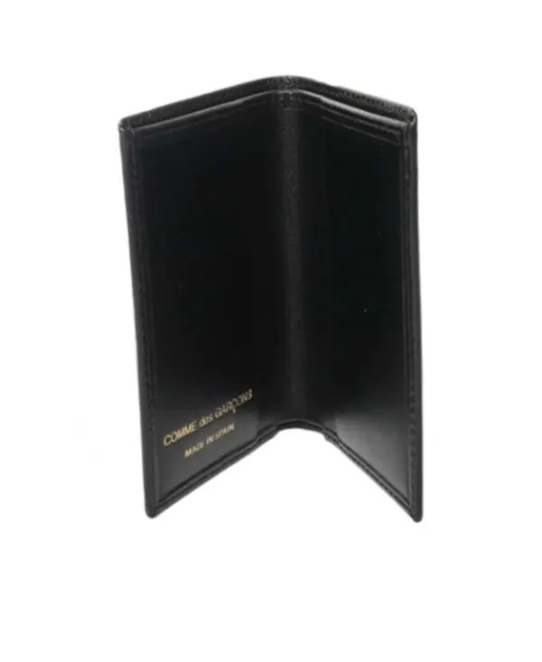 Comme Des Garçons Logo-stamp Leather Wallet