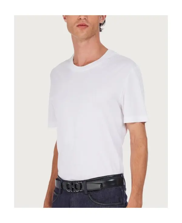 FERRAGAMO Gancini Reversible Belt - Black
