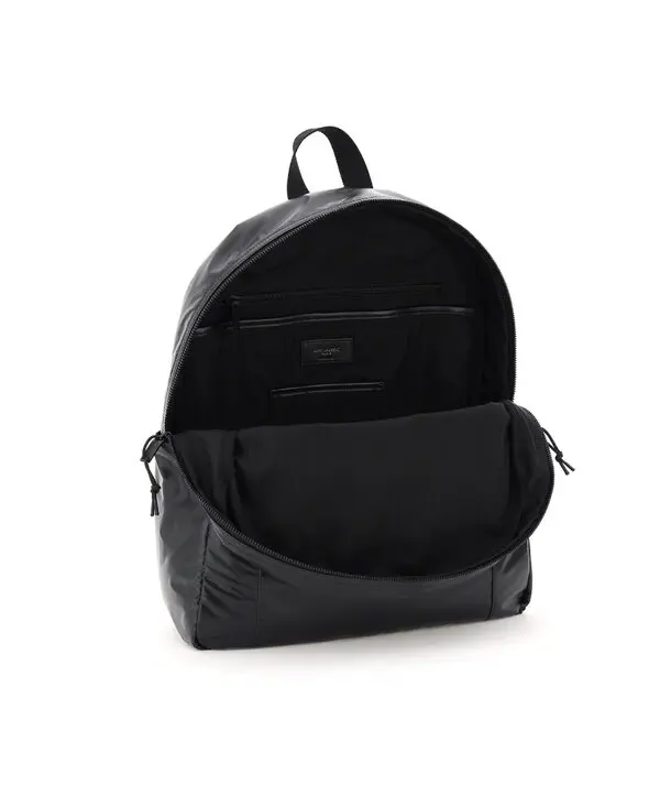 Saint Laurent Nuxx Logo Printed Backpack - Black