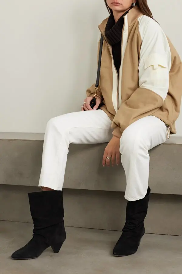 Isabel Marant Étoile Almond Toe Slouch Boots