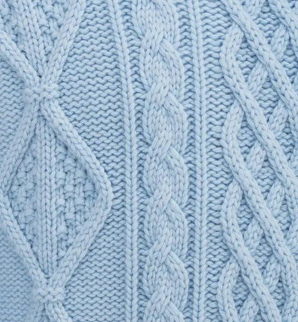 Dior Cd Diamond Twisted Knit Turtleneck Sweater