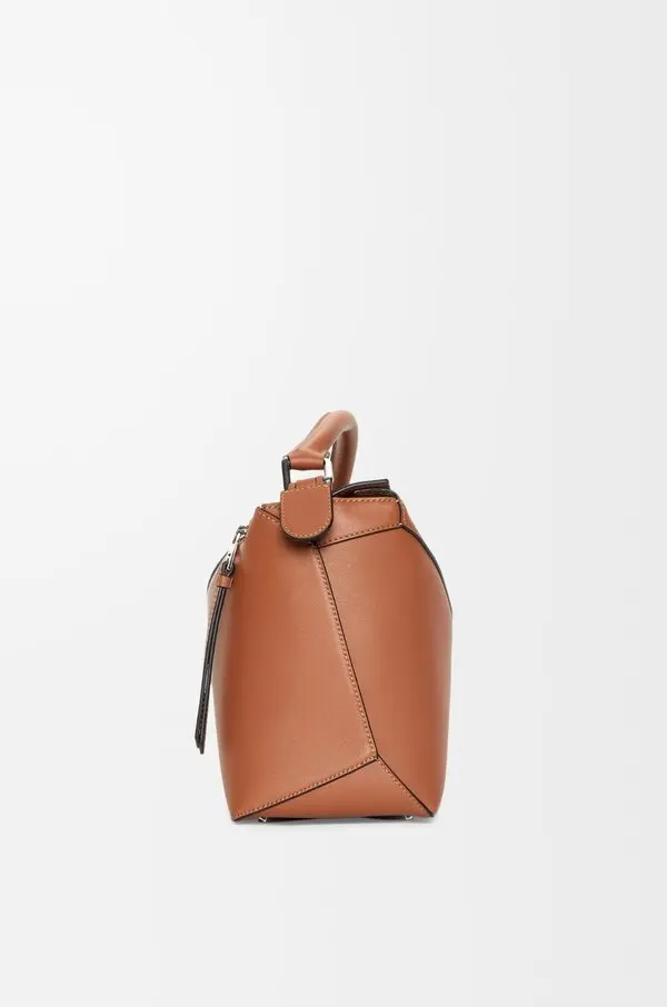Loewe Puzzle Top Handle Tote Bag - Tan