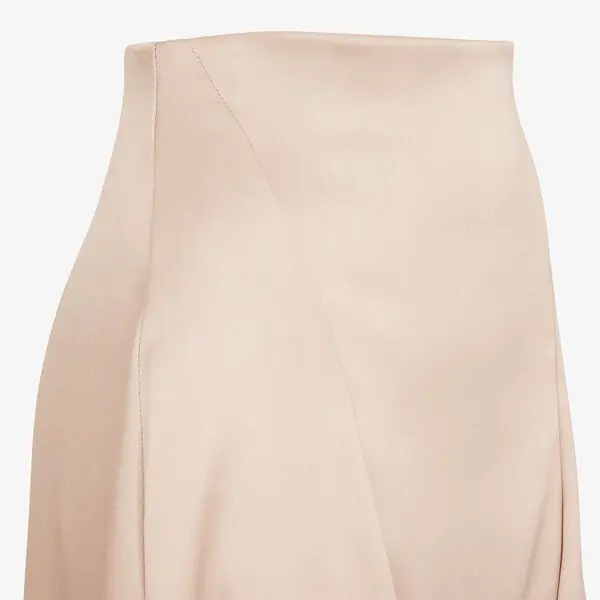 Fendi Draped Midi Skirt - Gold