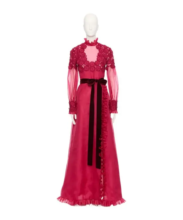 Valentino Garavani Long Sleeve Dress
