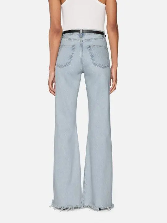 FRAME High Rise Flared Jeans