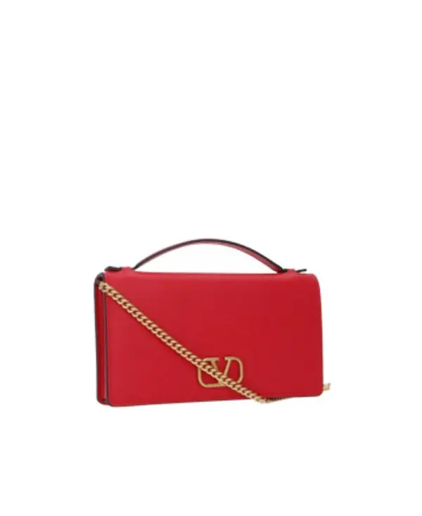 Valentino Garavani Vlogo Signature Foldover Top Wallet
