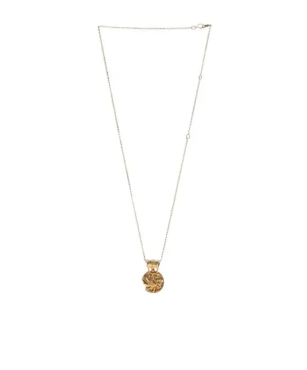 ALIGHIERI Logo Necklace - White