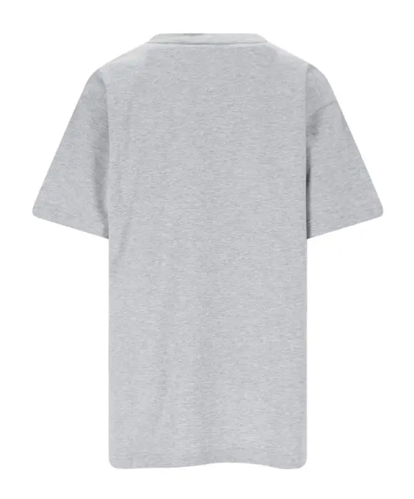 Gucci Logo Printed Jersey T-shirt - Grey