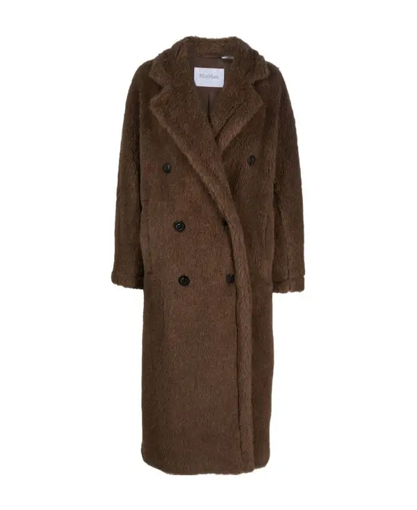 Max Mara Double-breasted Long-sleeved Coat - No