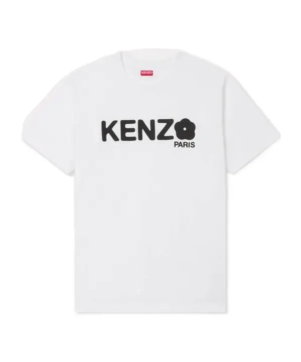 Kenzo Boke Flower 2.0 Printed Crewneck T-shirt - White