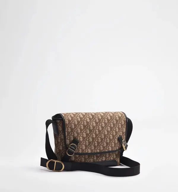 Dior Small Jett Messenger Bag - Brown
