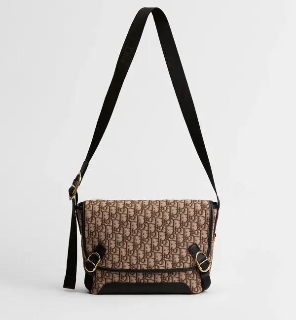 Dior Small Jett Messenger Bag - Brown
