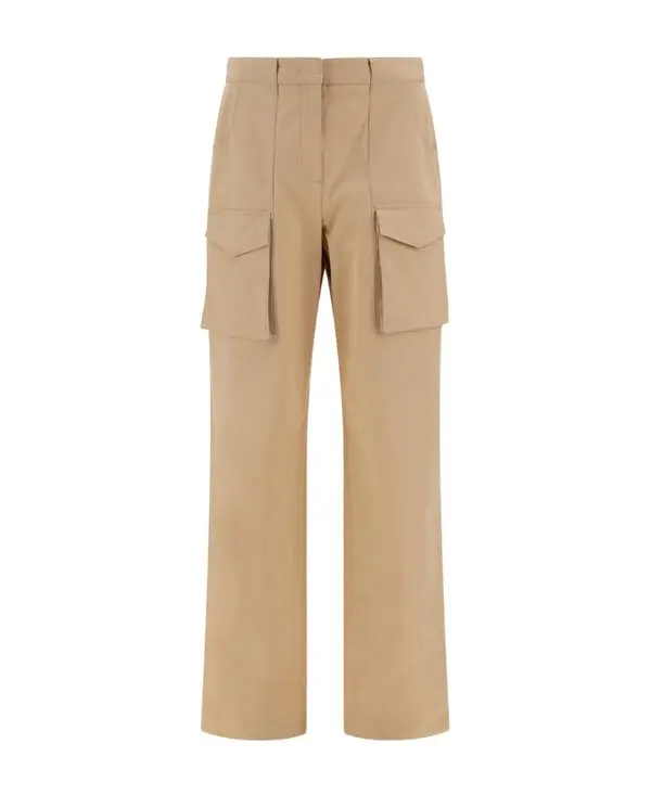 Ermanno Scervino High-waist Straight-leg Cargo Trousers