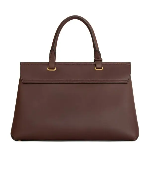 Celine Medium Aucourt 16 Soft Grained Calfskin Satchel