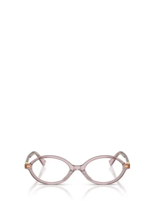 Miu Miu Oval Eyeglasses - Nude