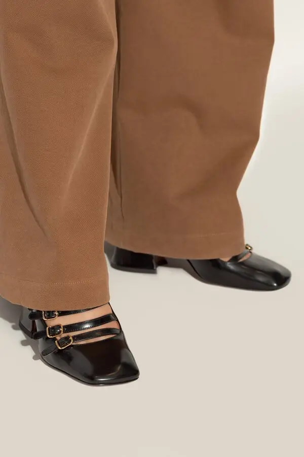 Chloé Janis Buckled High Heel Pumps