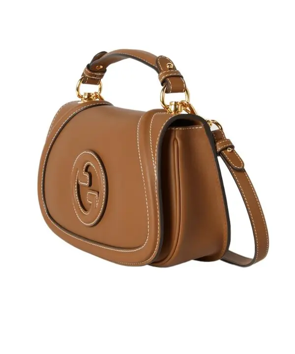 Gucci Blondie Small Top Handle Bag - Brown