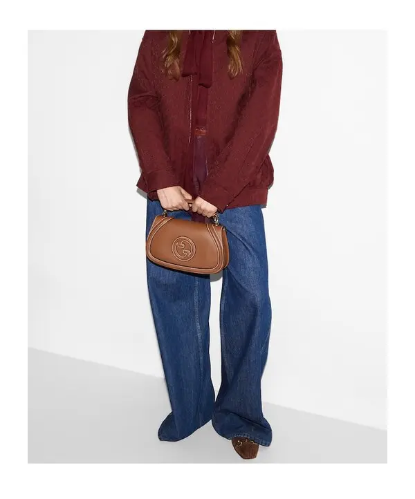 Gucci Blondie Small Top Handle Bag - Brown