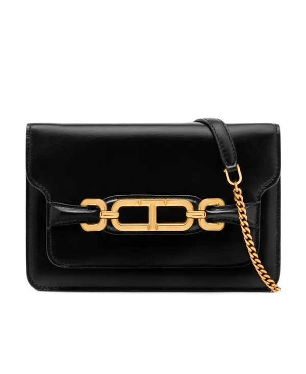 TOM FORD Whitney Logo Plaque Small Shoulder Bag