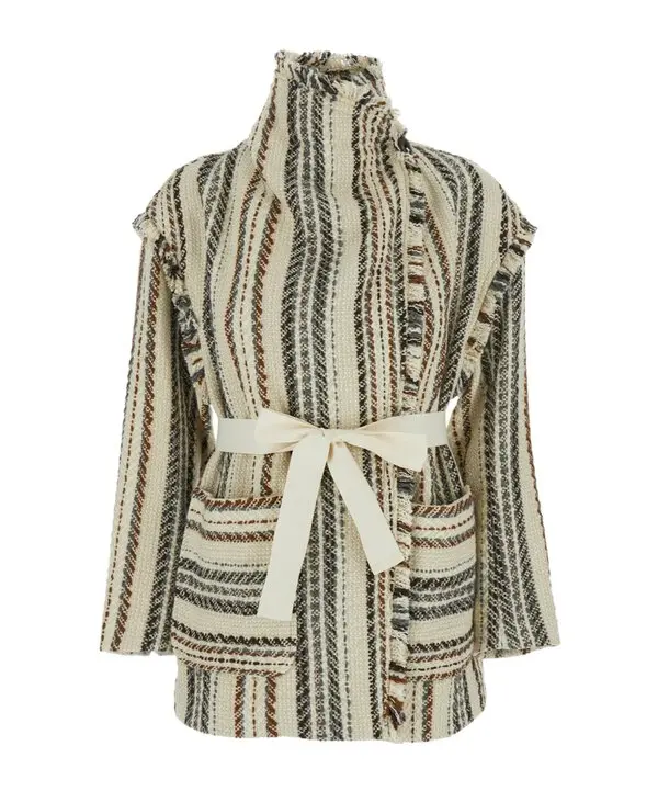 Isabel Marant Étoile Illisa Striped Coat - No