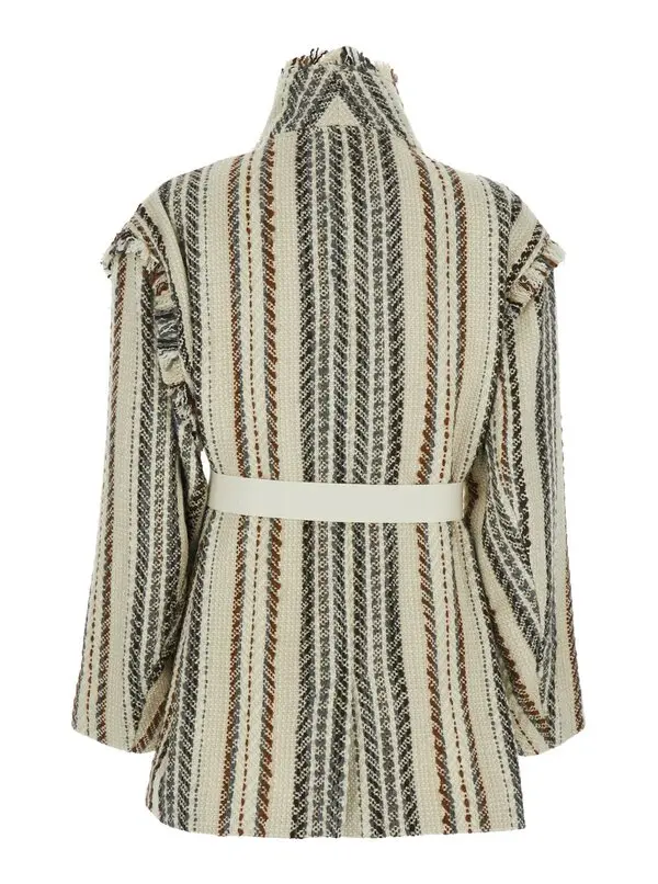Isabel Marant Étoile Illisa Striped Coat
