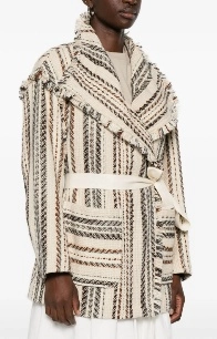 Isabel Marant Étoile Illisa Striped Coat