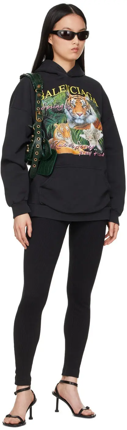 Balenciaga Tiger Graphic Hoodie