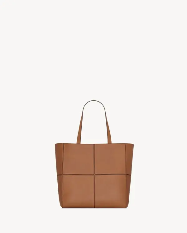 Saint Laurent Small 4 Carre Tote - Brown