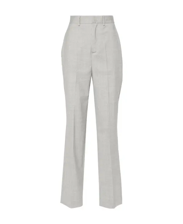 P.a.r.o.s.h High Waist Belted Casual Pants - White