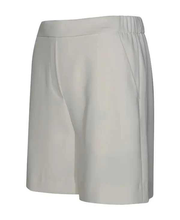 P.a.r.o.s.h Elastic Waist Straight Hem Shorts