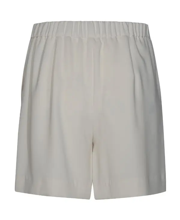 P.a.r.o.s.h Elastic Waist Straight Hem Shorts