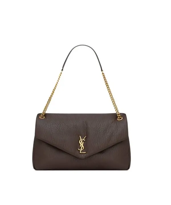 Saint Laurent Calypso Large Shoulder Bag - Black