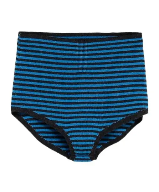 Paloma Wool Striped Ribbed Mini Shorts