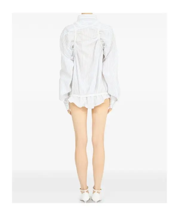 MAISON MARGIELA Décortiqué Shirt With Classic Collar And Button Cuffs