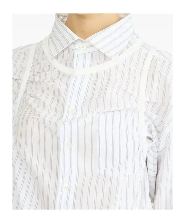 MAISON MARGIELA Décortiqué Shirt With Classic Collar And Button Cuffs