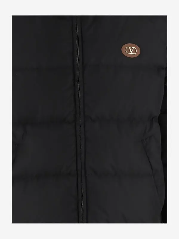 Valentino Garavani Quilted Hooded Jacket - Black