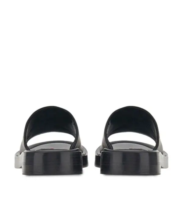 FERRAGAMO Open-toe Slides - Black