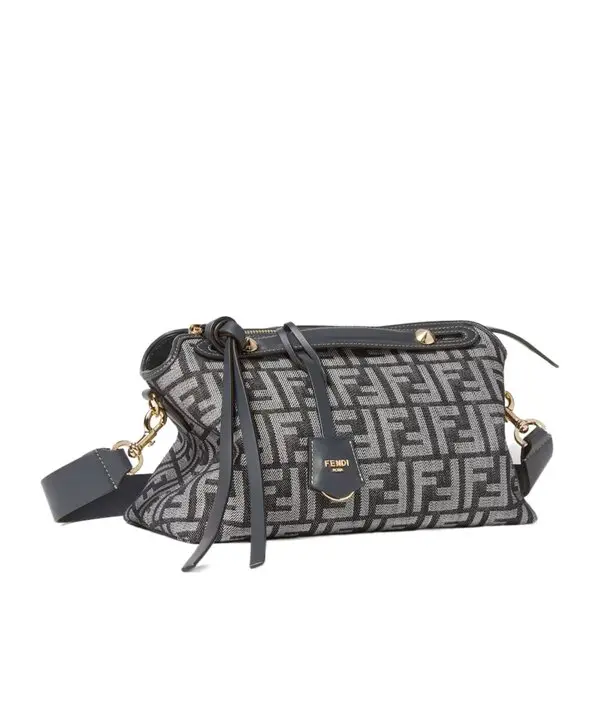 Fendi Medium The Way Soft Ff Jacquard Tote Bag
