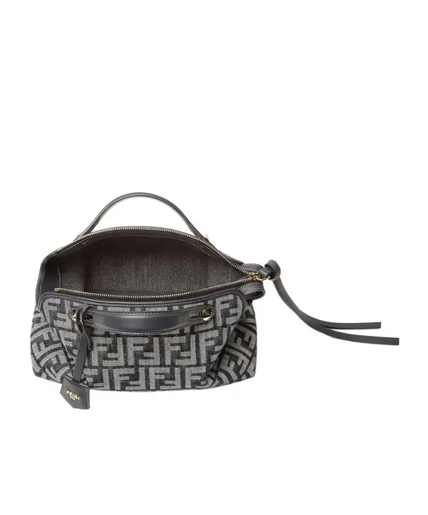 Fendi Medium The Way Soft Ff Jacquard Tote Bag