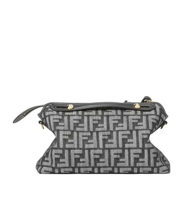 Fendi Medium The Way Soft Ff Jacquard Tote Bag
