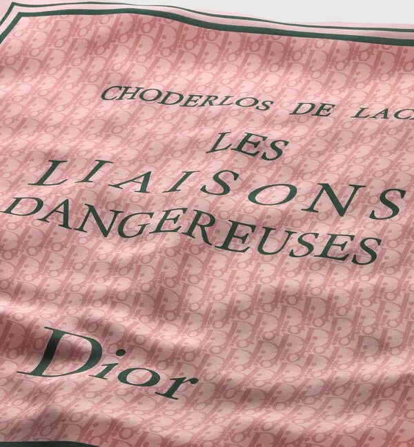 Dior Printed Square Scarf