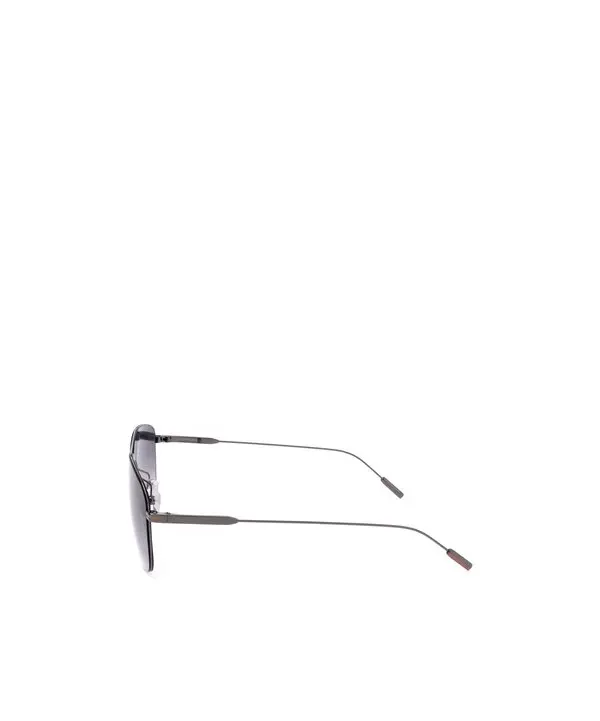 Zegna Square Frame Sunglasses