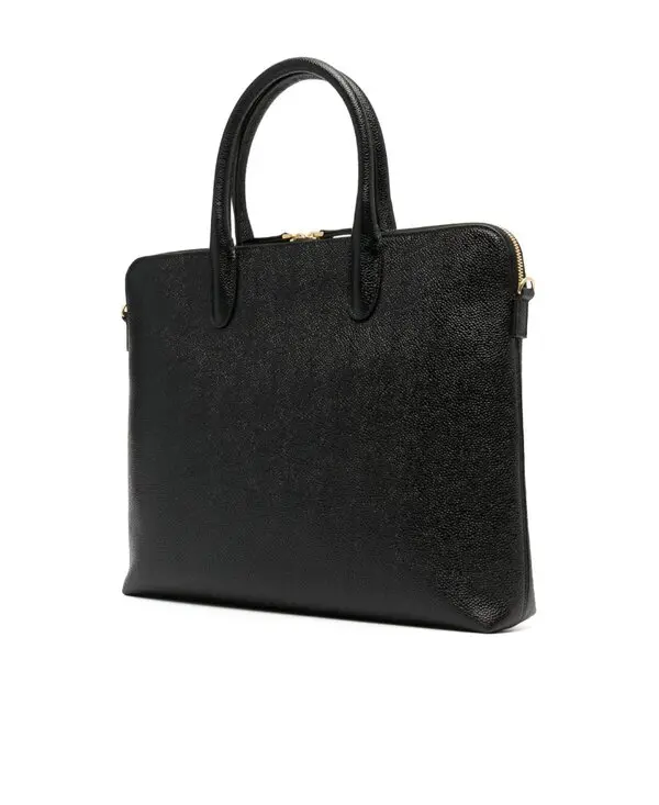 Thom Browne Laptop Bag With Logo Detail