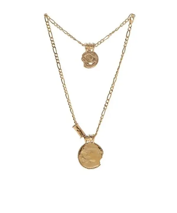 ALIGHIERI Logo Pendant Necklace