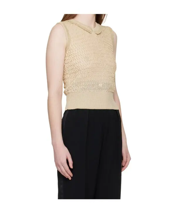 MAISON MARGIELA Ribbed Knit Vest